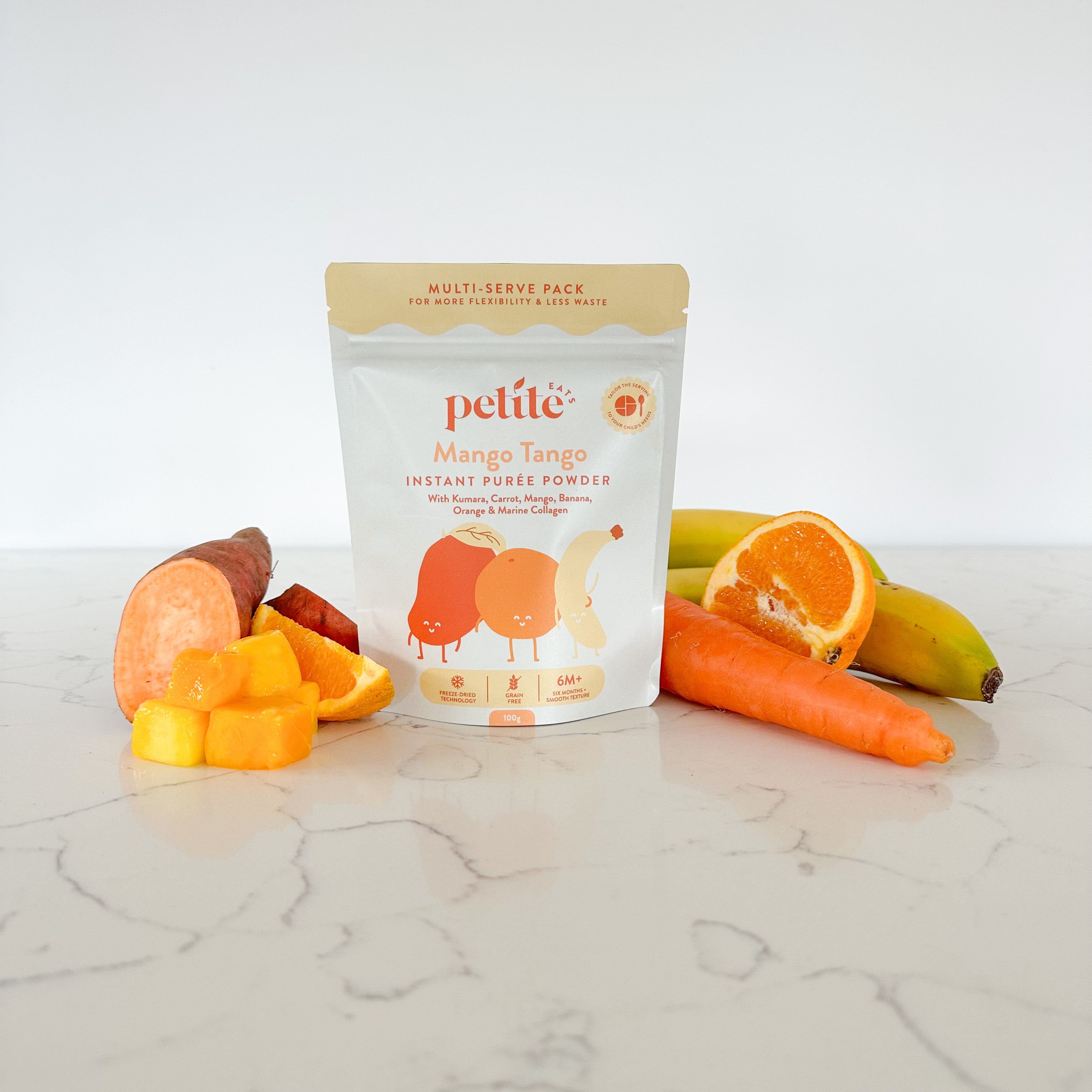 Mango Tango Instant Puree Powder 100g